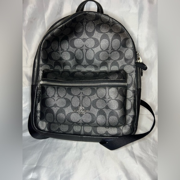 Coach | Bags | Coach Medium Signature Backpack | Poshmark